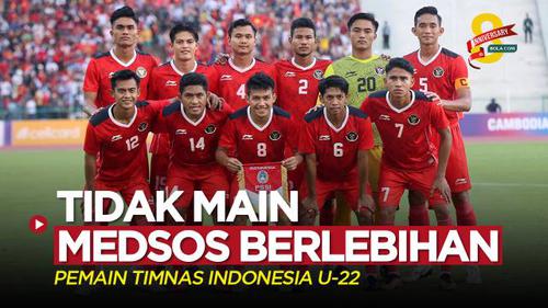 Video Para Pemain Timnas Indonesia U 22 Diminta Tidak Main Medsos