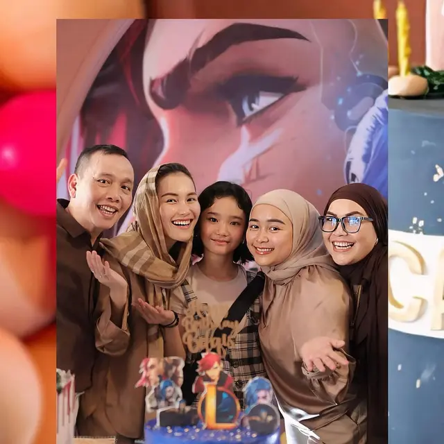 6 Potret Ulang Tahun Bilqis Anak Ayu Ting Ting ke-11, Tutup 2024 Penuh Bahagia - Hot Liputan6.com