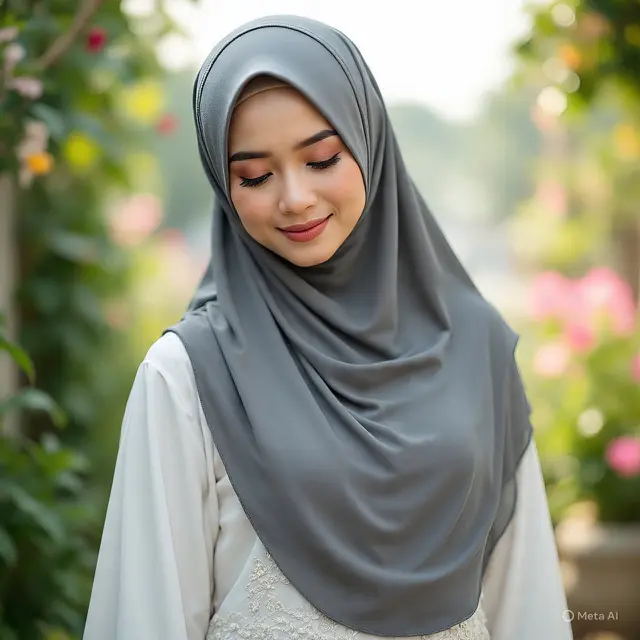 18 Rekomendasi Warna Jilbab 2025 yang Cocok Dipadukan dengan Gamis Putih, Simpel tapi Elegan ...