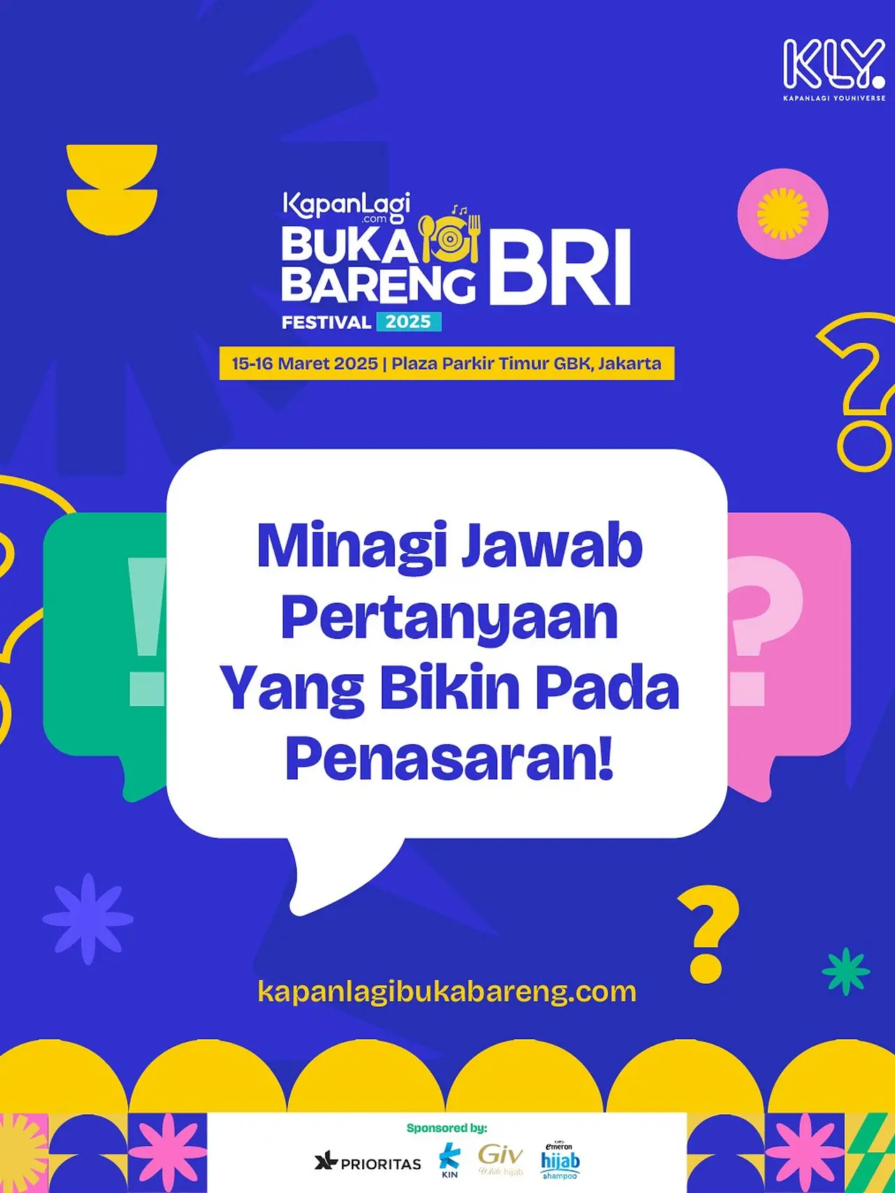 Mau Beli Tiket Konser KapanLagi Buka Bareng BRI Festival 2025? Cek Dulu FAQ Ini! - ShowBiz ...