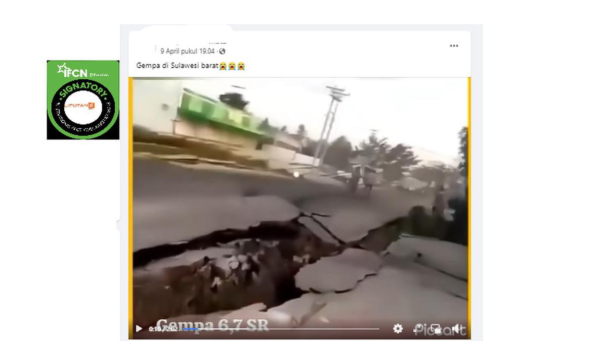 Cek Fakta: Tidak Benar Dalam Video Ini Gempa Sulawesi Barat - Cek Fakta ...