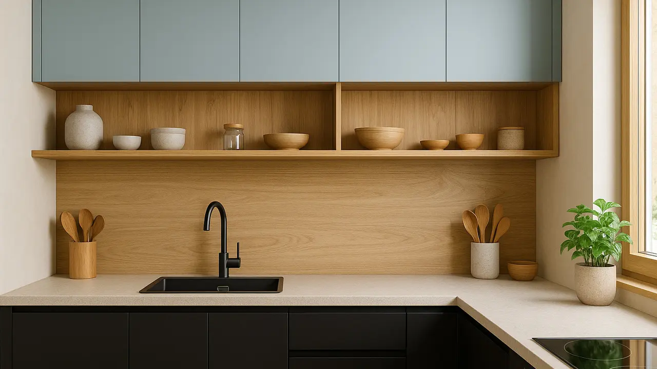 6 Model Kitchen Set Minimalis untuk Dapur Kecil, Susunan Estetik dan ...