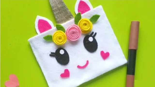 Cara Membuat Dompet dari Kain Flanel Tanpa Jahitan, Cocok untuk Anak ...