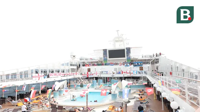 Laporan dari Qatar: Kali Pertama Rasakan Gerimis di Atas Kapal Pesiar ...