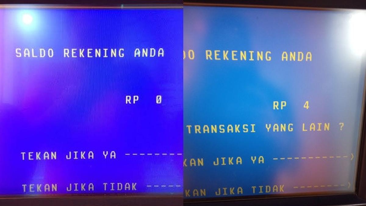 7 Potret Sisa Saldo ATM Ini Bikin Hati Menangis - Hot Liputan6.com