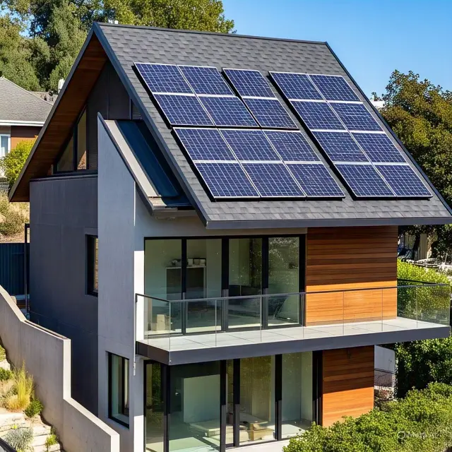 17 Model Rumah 2 Lantai Atap Segitiga Modern Terpopuler 2025, Sederhana ...