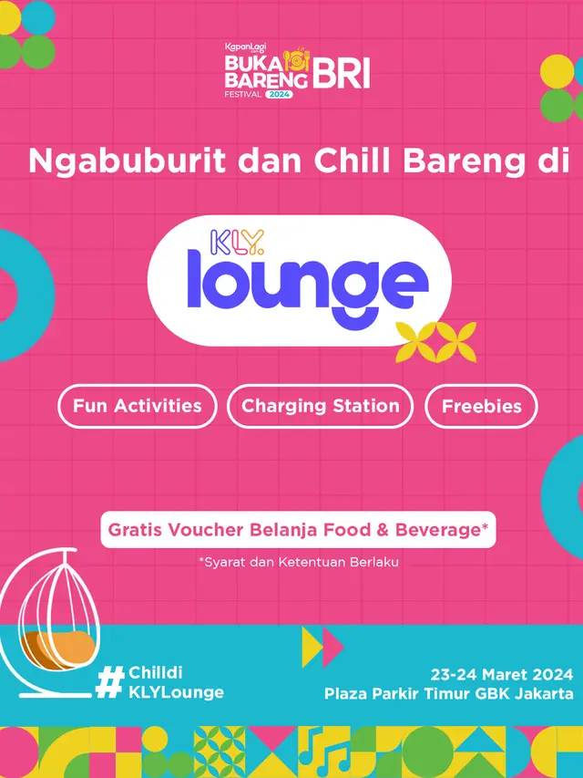 Yuk Ikuti, Ngabuburit Seru di KLY Lounge KLBB Festival 2024 - Citizen6 ...
