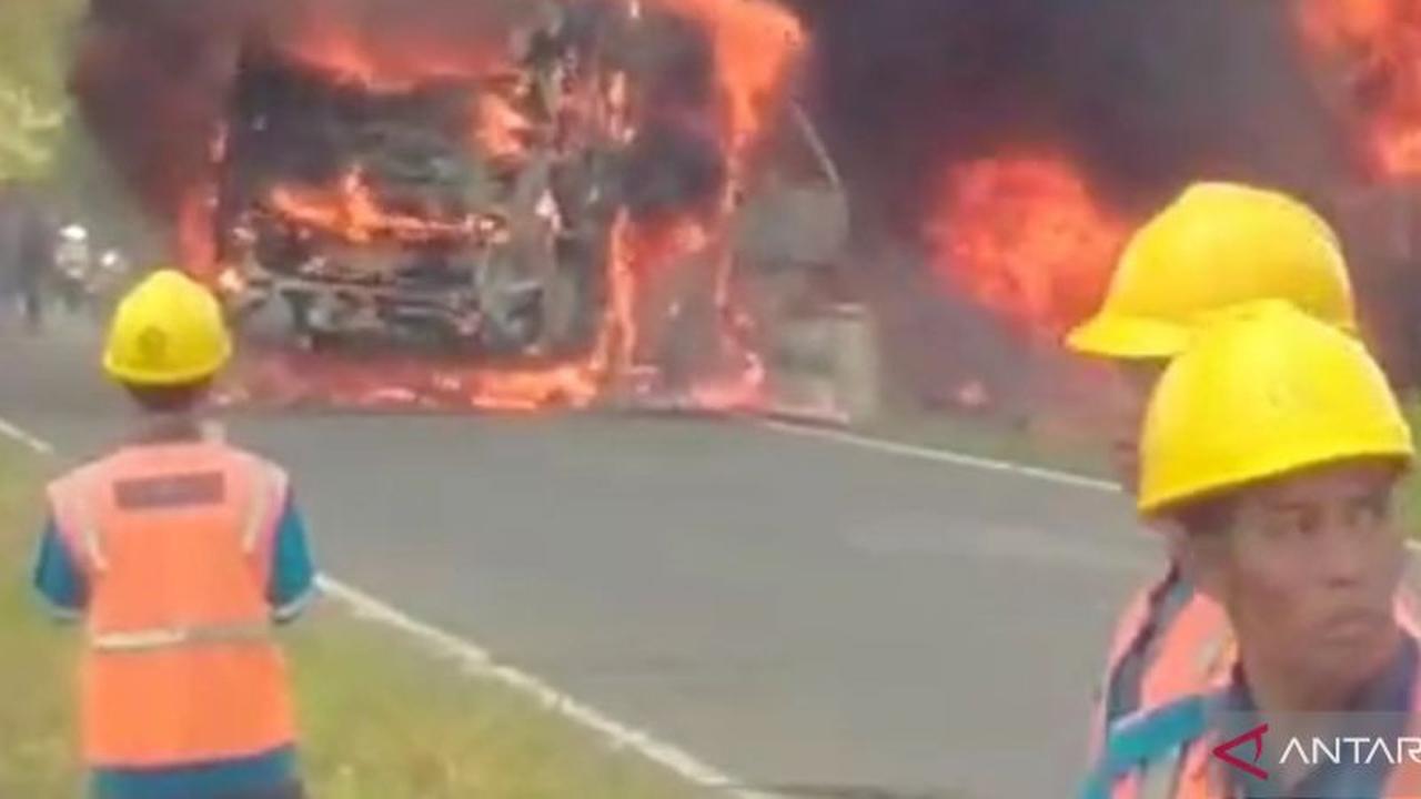 Update Penanganan Kasus Kecelakaan Bus dan Truk Tangki di Muratara Sumsel