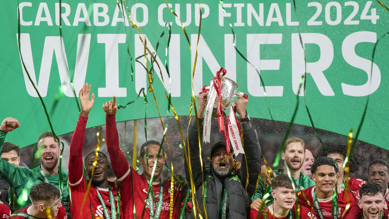 Daftar Trofi Jurgen Klopp Bersama Liverpool Carabao Cup 2023 2024