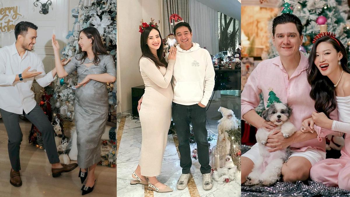 6 Gaya Seleb Perdana Rayakan Natal sebagai Suami Istri di 2023, Jessica ...
