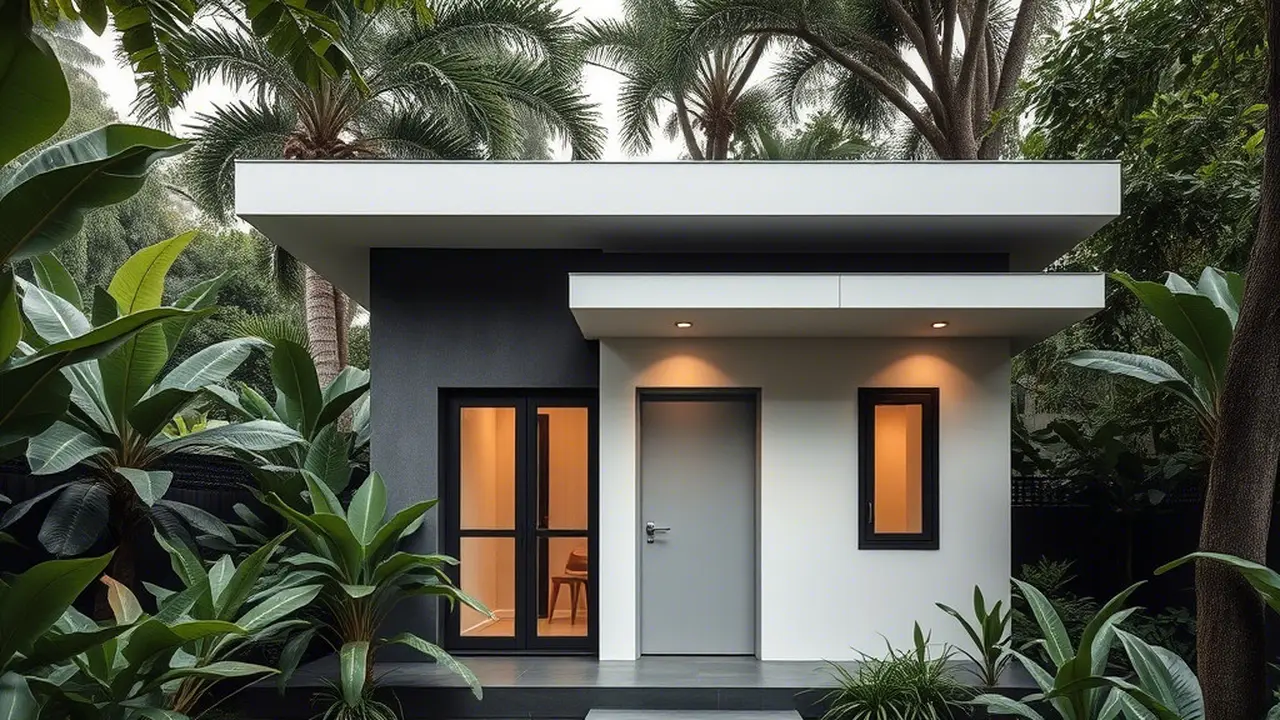 Tips Bikin Rumah Sederhana tapi Mewah di Lahan 6x10, Tetap Elegan Meski Minimalis - Hot Liputan6.com