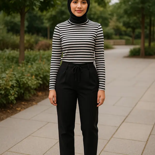 6 Outfit Monokrom Simpel dan Stylish 2025, Tampil Menawan saat Hangout - Hot Liputan6.com