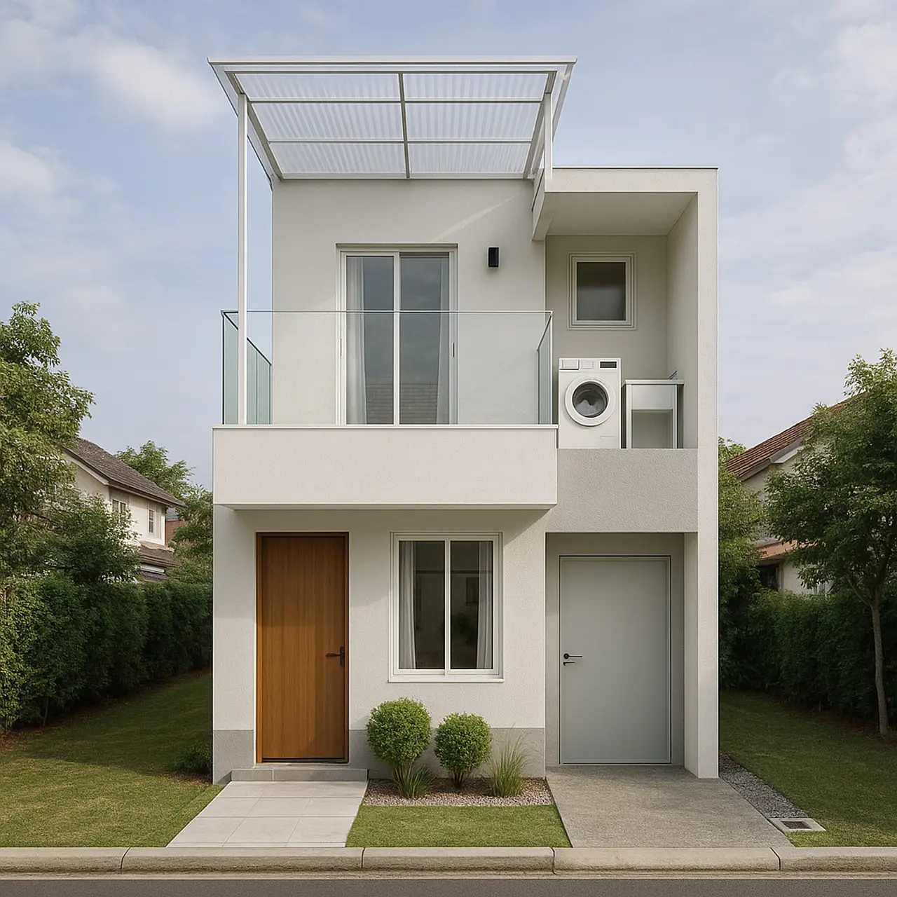 7 Desain Rumah Minimalis 2 Lantai di Lahan 6x10 yang Nyaman, Estetik dan Fungsional - Hot ...