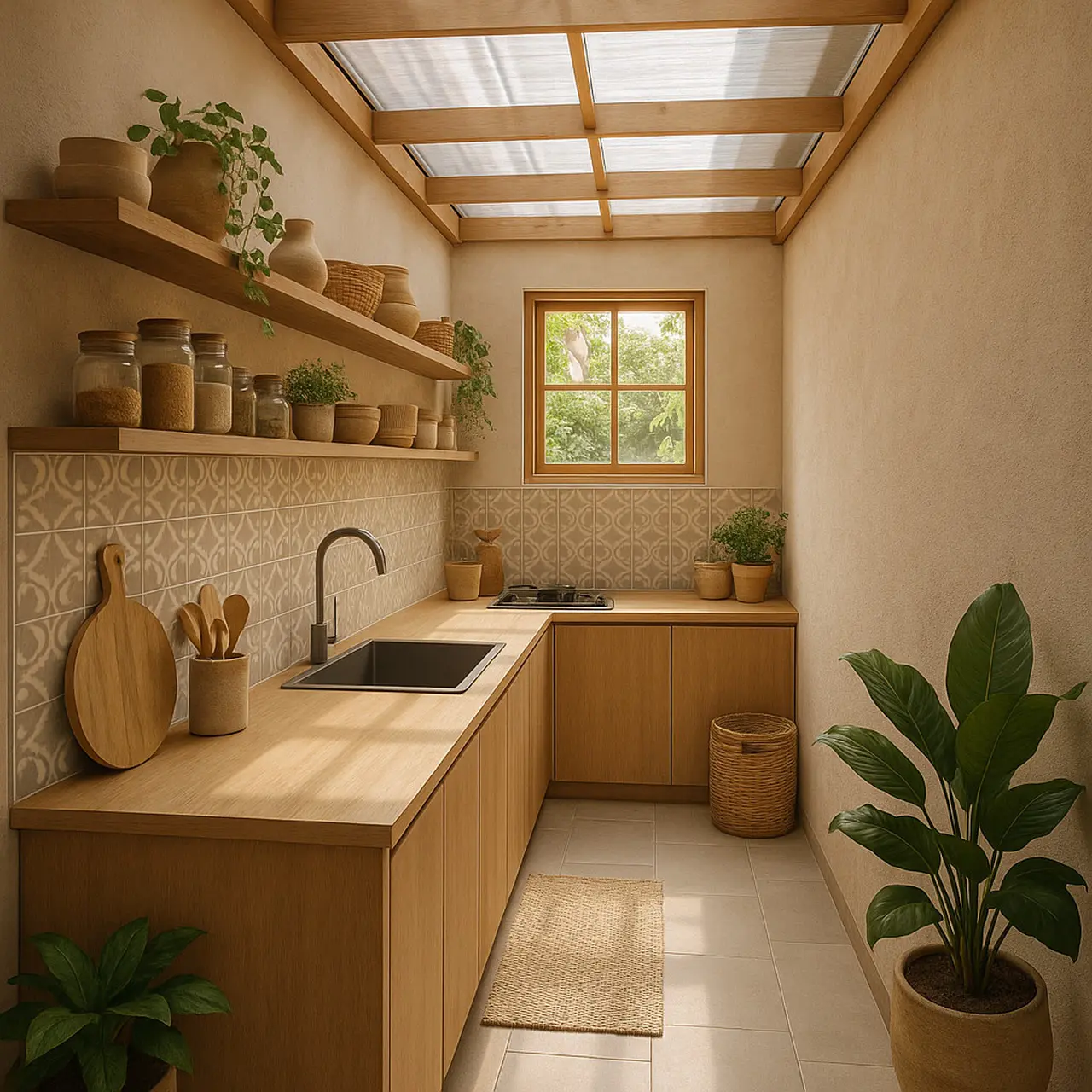 8 Desain Dapur Kecil Memanjang ke Samping, Solusi Ruang Terbatas yang ...