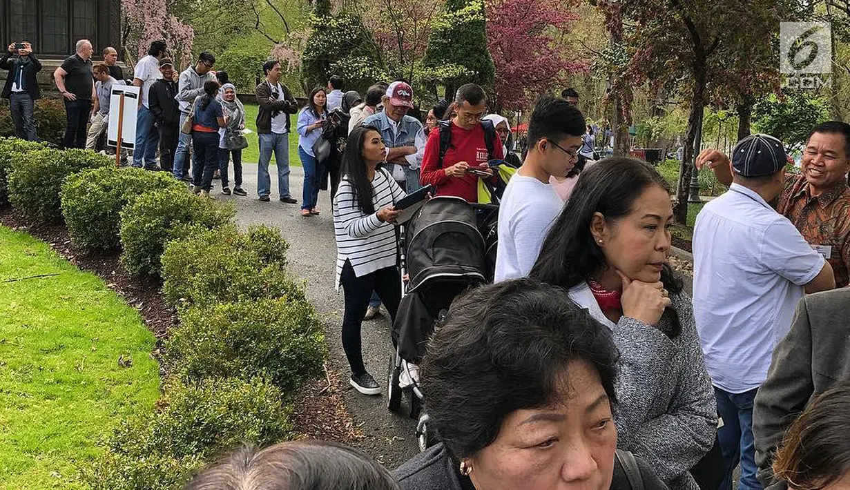 FOTO: Melihat Pemilu 2019 di Washington - Foto Liputan6.com