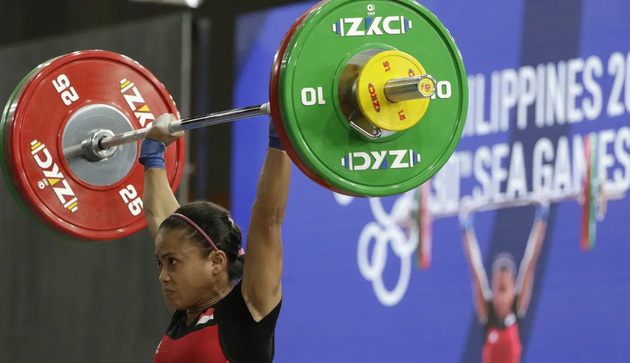 FOTO: Tangis Lisa Setiawati Pecah Usai Meraih Perak SEA Games 2019 ...