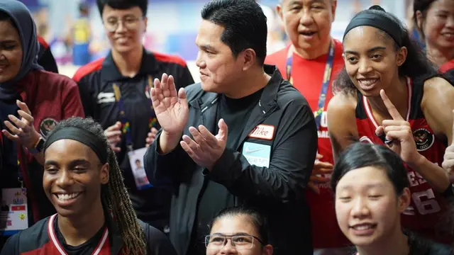 Raih Emas Sempurna Di Sea Games 2023 Erick Thohir Puji Timnas Basket