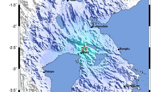 Gempa M4,8 Guncang Luwu Timur Sulsel, Gempa Dangkal yang Dipicu Sesar ...