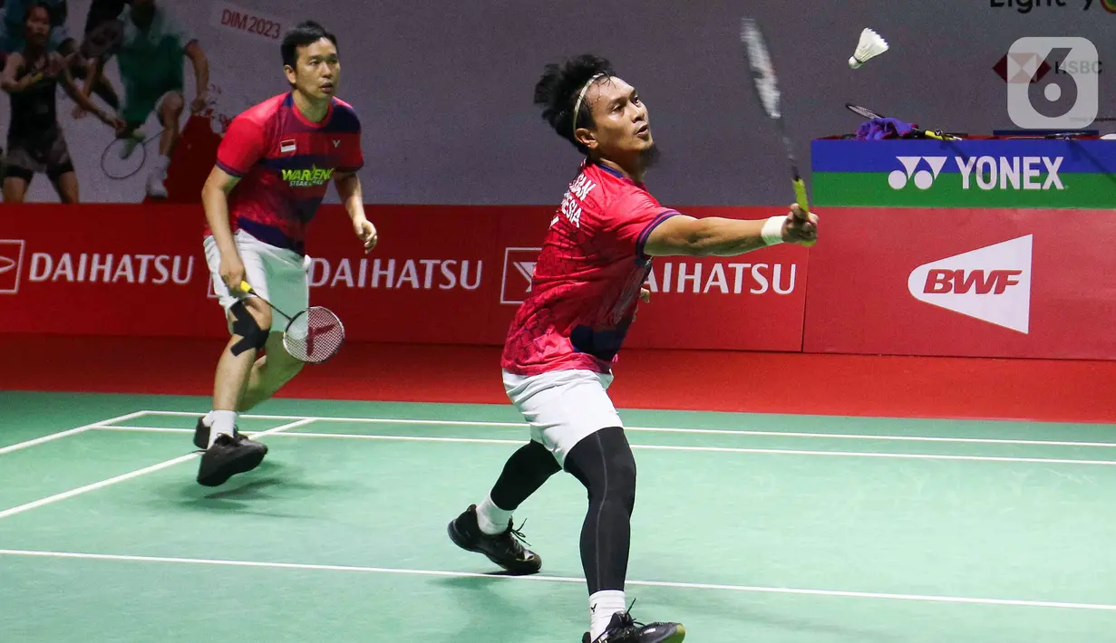 Penampilan The Daddies di Laga Awal Indonesia Masters 2023 - Foto ...