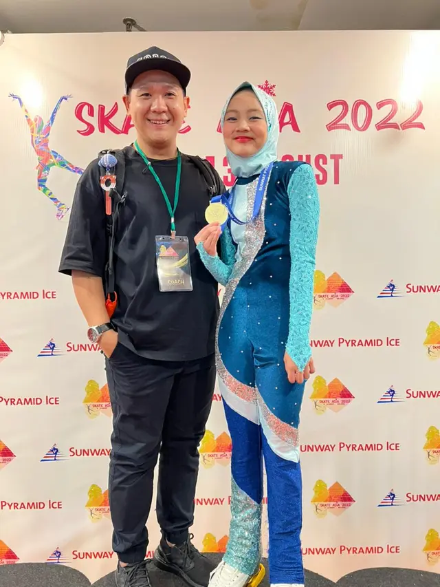 Cak Lontong Ucap Selamat kepada Malaika Khadija Fatiha, Peraih Medali Emas Skate Asia 2022 ...