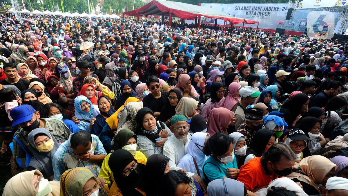 Makan Gratis di Puncak Perayaan HUT ke-24 Kota Depok