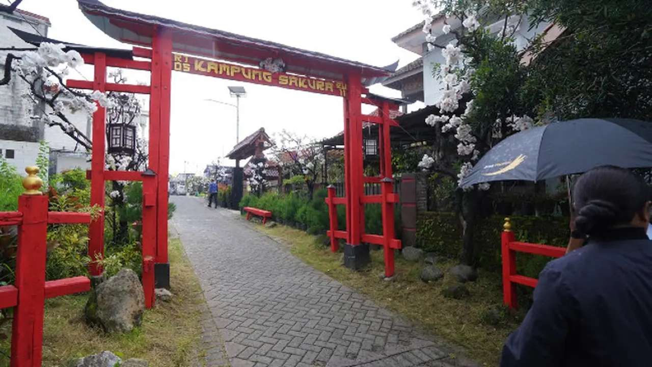 Kampung Sakura Jadi Destinasi Wisata Baru di Desa Sidomulyo Kota Batu ...