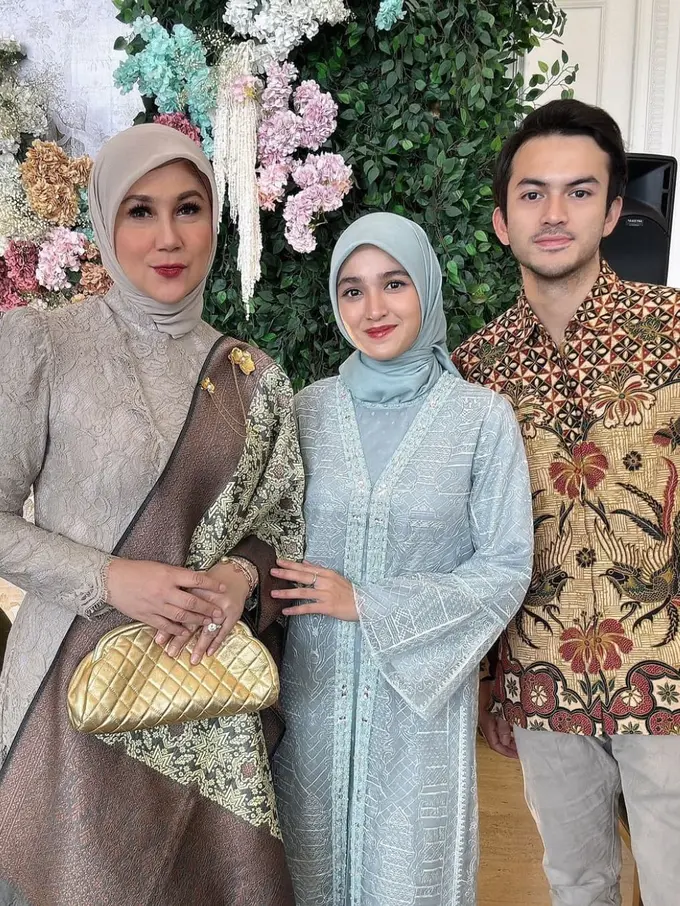 Gaya Cut Syifa dan Rizky Nazar Kondangan Bareng ke Pernikahan Febby Rastanty - Fashion Fimela.com