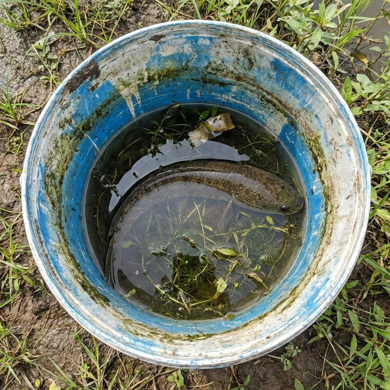 Cara Ternak Ikan Gabus di Ember Bekas Cat, Cepat Besar dan Sehat