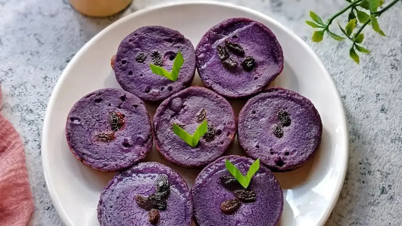 Resep Kue Lumpur Ubi Ungu, Tekstur Lembut dan Legit