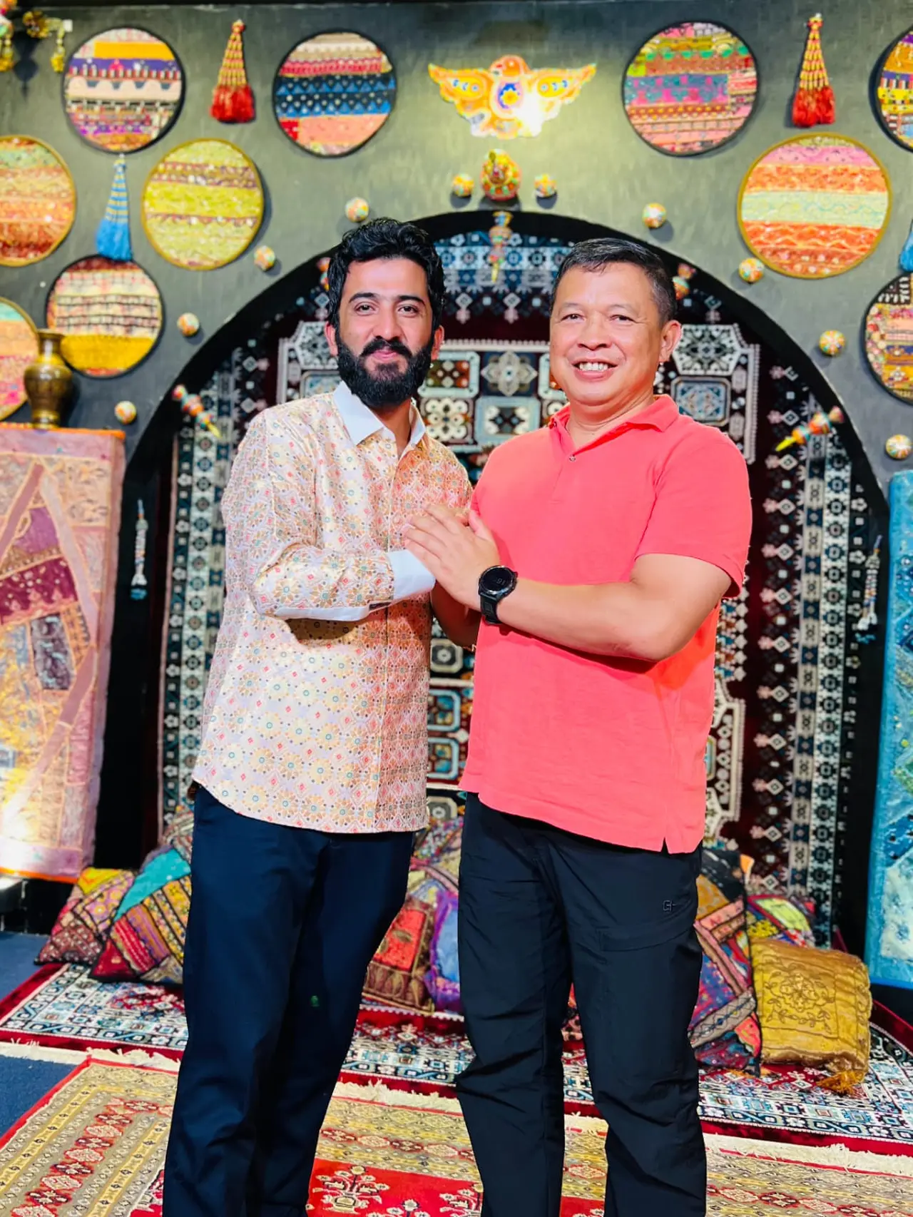Selebgram Atta Ul Karim Bertemu Wakil Kepala BIN, Bahas 75 Tahun ...