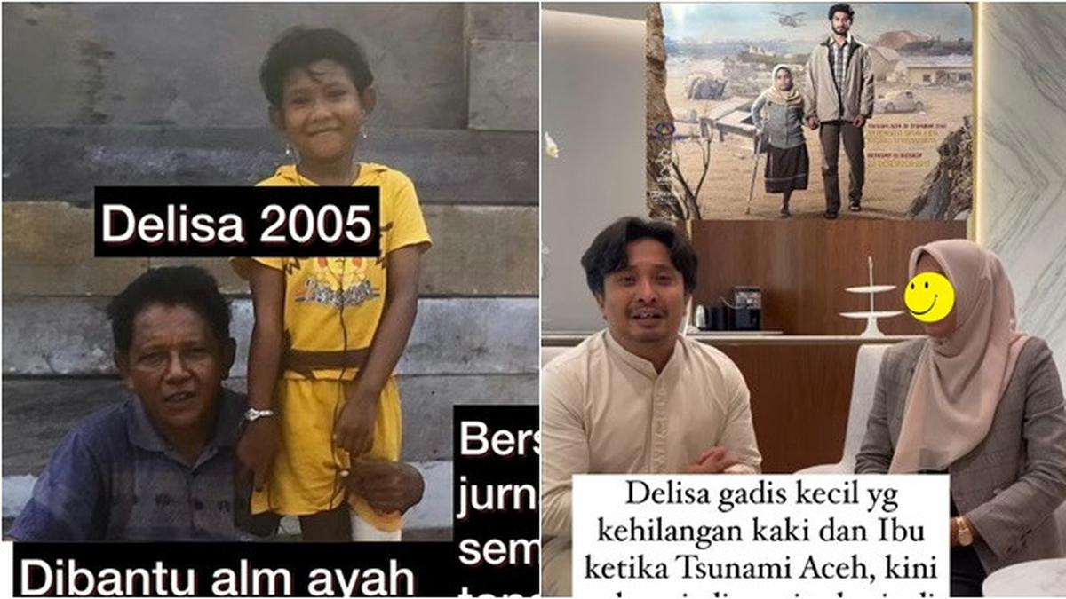 6 Potret Terbaru Delisa, Korban Tsunami Aceh yang Kini Sukses Kerja di Bank