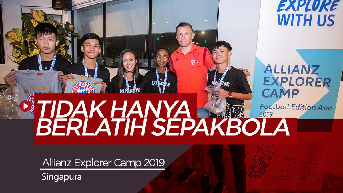 VIDEO: Melihat Keseruan Allianz Explorer Camp 2019 di Singapura, Bertemu Legenda hingga Membuat ...
