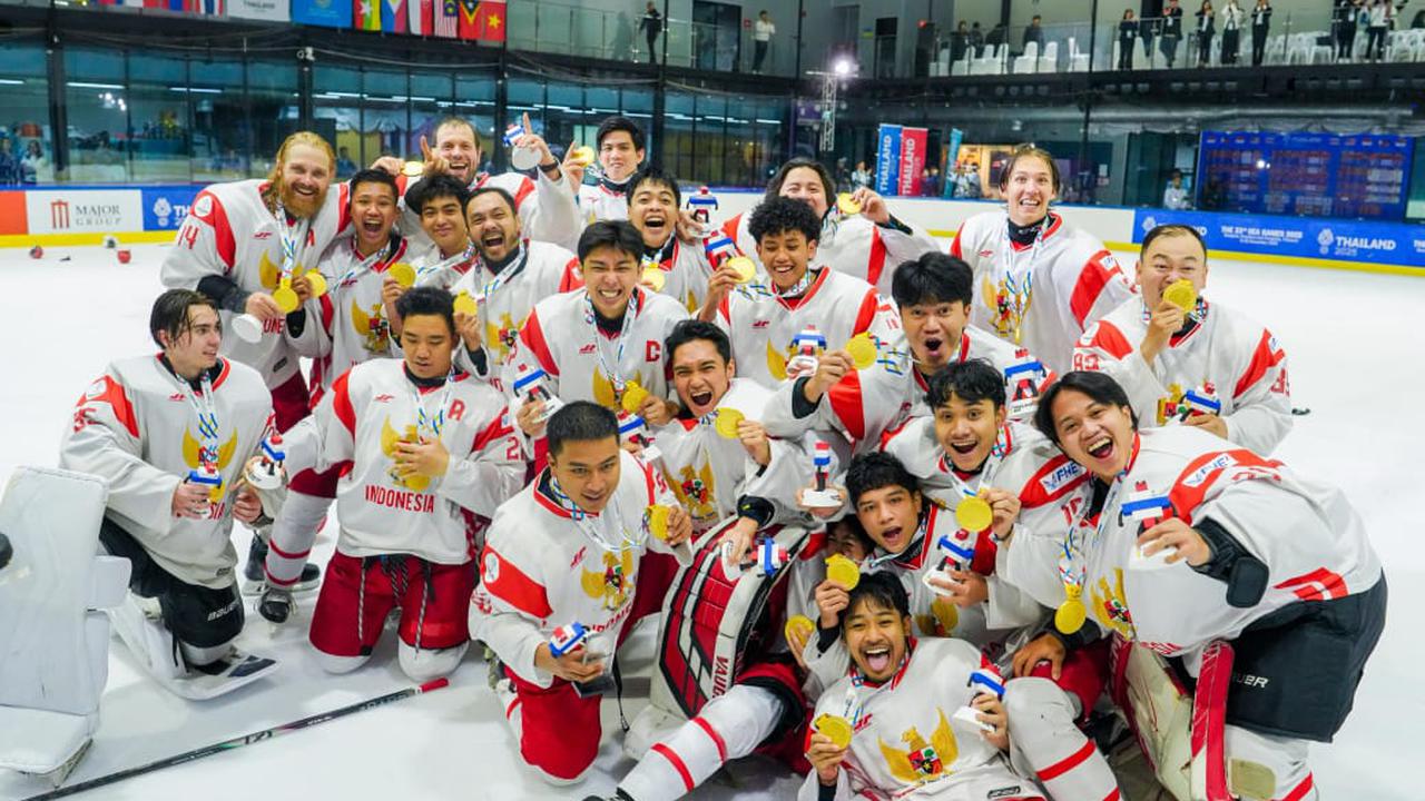 SEA Games 2025: Hoki Es Indonesia Ukir Sejarah Baru Rebut Medali Emas