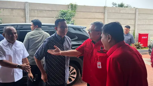 Anies Baswedan Sambangi Kantor DPD PDIP Jakarta, Bahas soal Pilkada 2024? - News Liputan6.com
