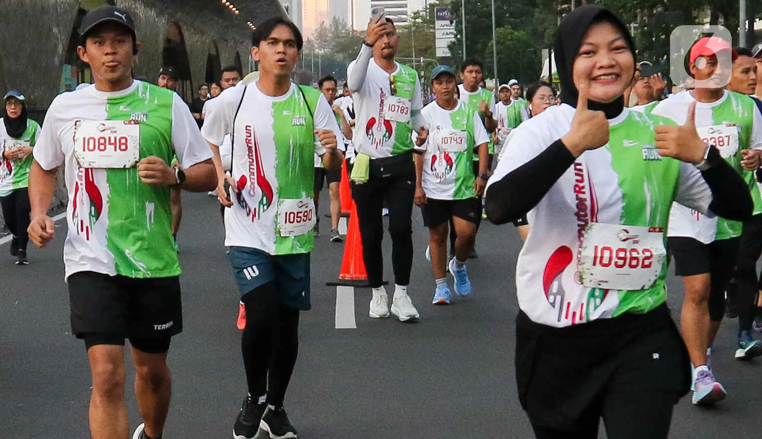 2.500 Peserta Ikuti KAI Commuter Run 2024 - Foto Liputan6.com