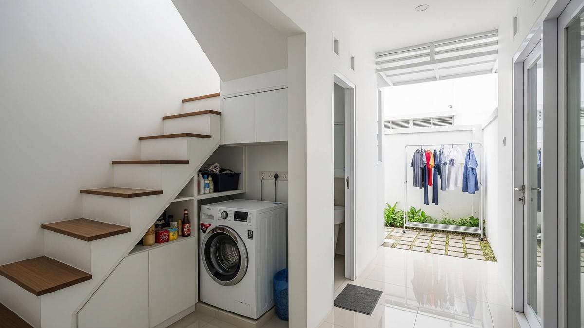4 Cara Menata Area Jemuran agar Tidak Mengganggu Pemandangan Rumah ...