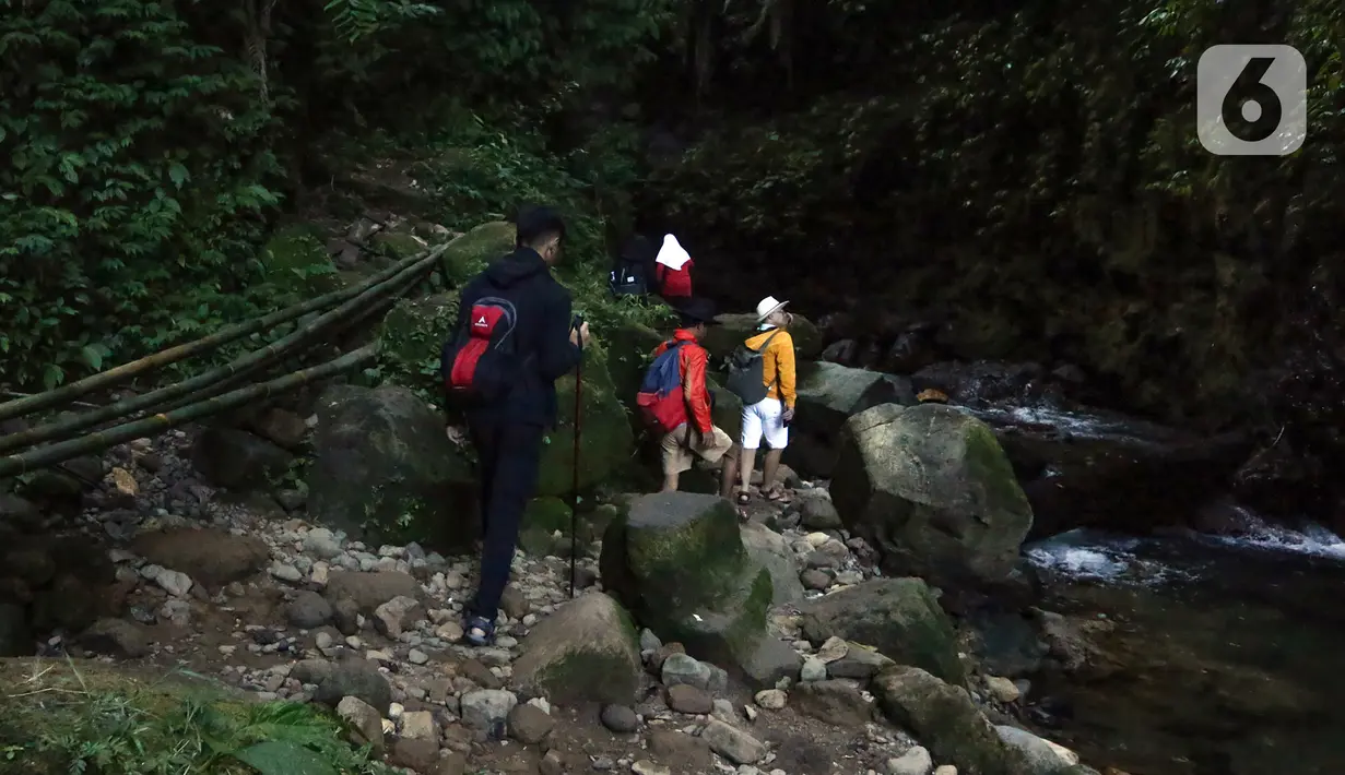 Pesona Keindahan Curug Walet Pamijahan Bogor - Foto Liputan6.com