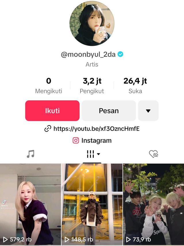 7 Idol Kpop Cantik yang Punya Tiktok, Akun Tiktok Lisa BLACKPINK ...