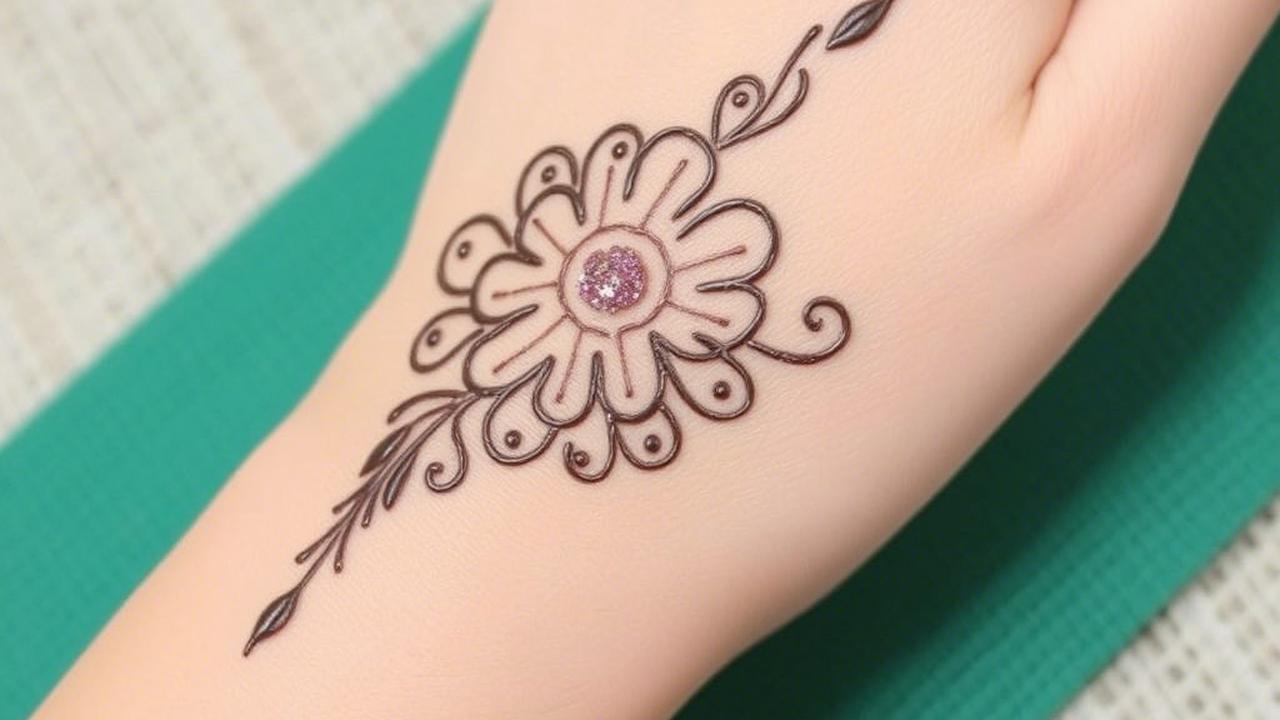 15 Desain Henna Simple dan Penuh Makna, Mudah Dibuat dan Memukau