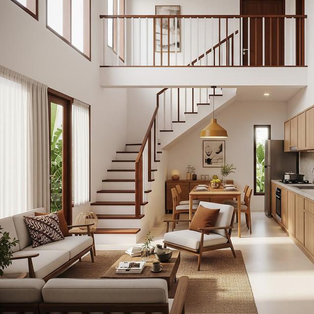 9 Desain Rumah Kecil tapi Tetap Muat Tiga Kamar dengan Layout Pintar ...