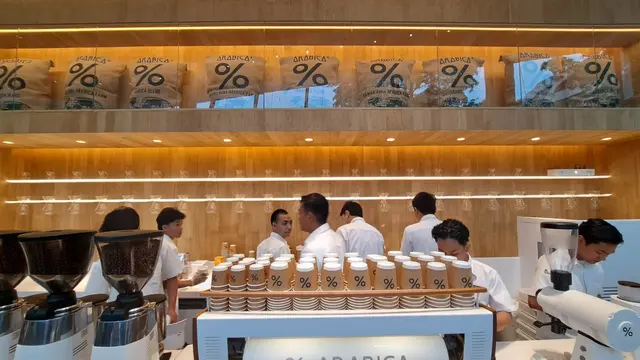 % Arabica Buka Gerai Berkonsep Hijau di Luar Jakarta, Tawarkan Ragam Camilan Khas Jepang ...