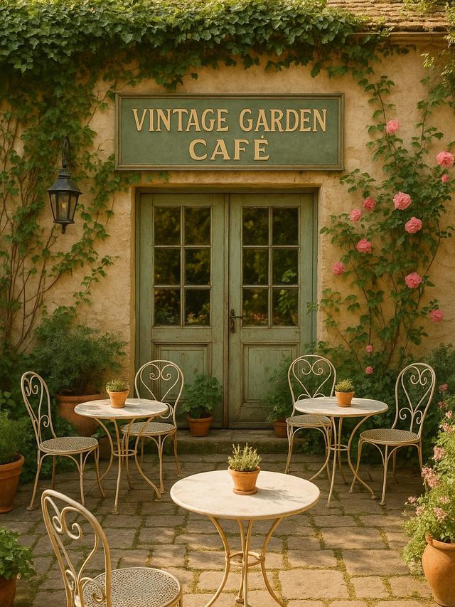 7 Konsep Cafe Outdoor Estetik, Gaya Vintage sampai Rustic yang Hits di ...