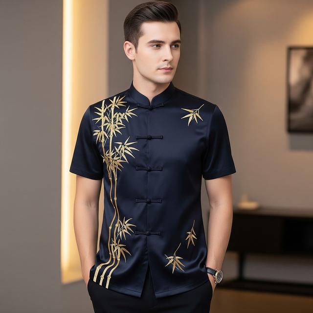 7 Model Baju Cheongsam Pria dengan Motif Elegan dan Berkarakter