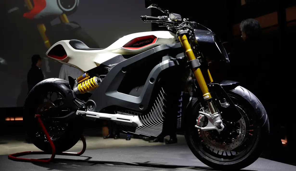 Selain Jago Ngebut, Motor Listrik ini Tampil Futuristik - Foto Liputan6.com