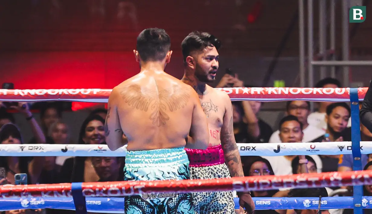 Foto: Momen Onadio Leonardo Kalah TKO dari Bobby Saputra di Superstar ...