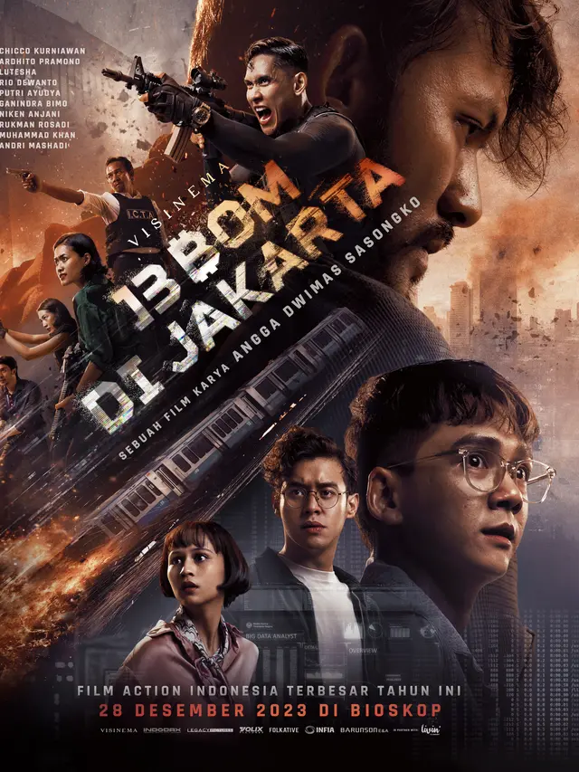 Film 13 Bom di Jakarta Pukau Penonton dengan Trailer Kedua yang Intens ...