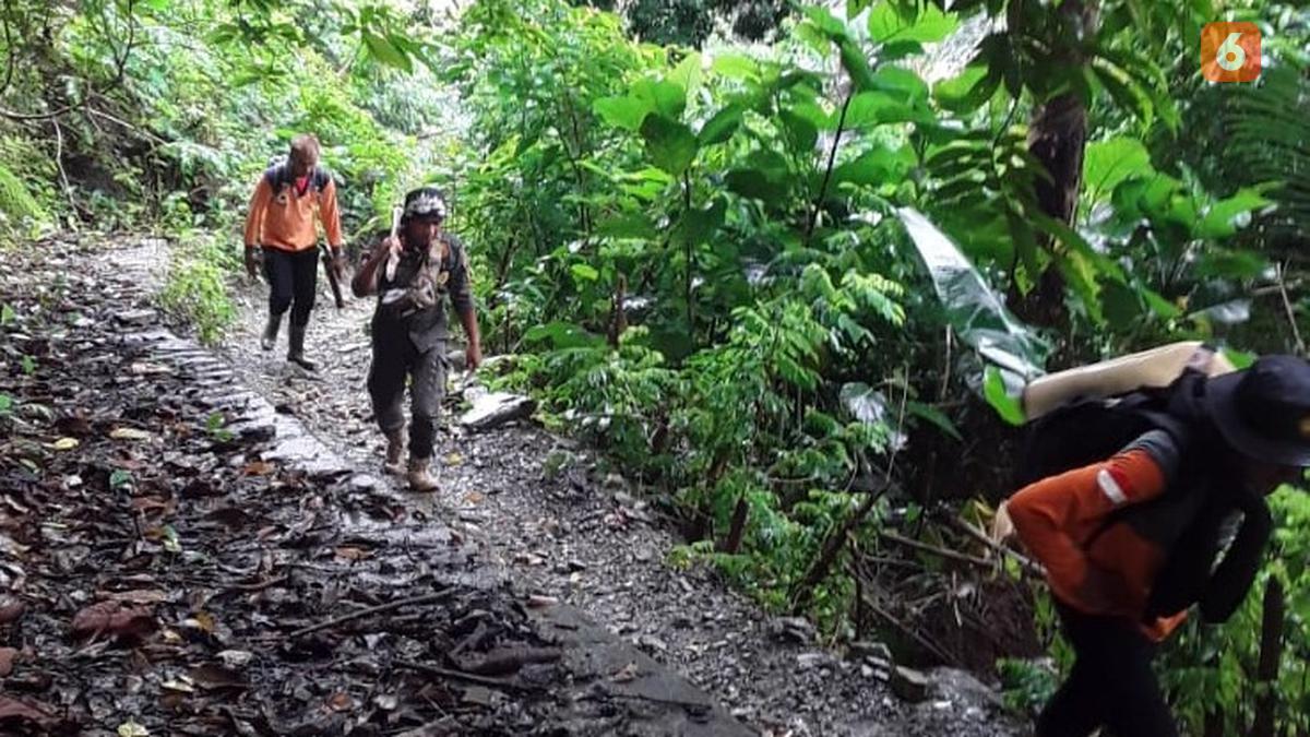 Jejak Kaki Jadi Petunjuk Pencarian 2 Bocah yang Hilang di Hutan Berkabut - Regional Liputan6.com
