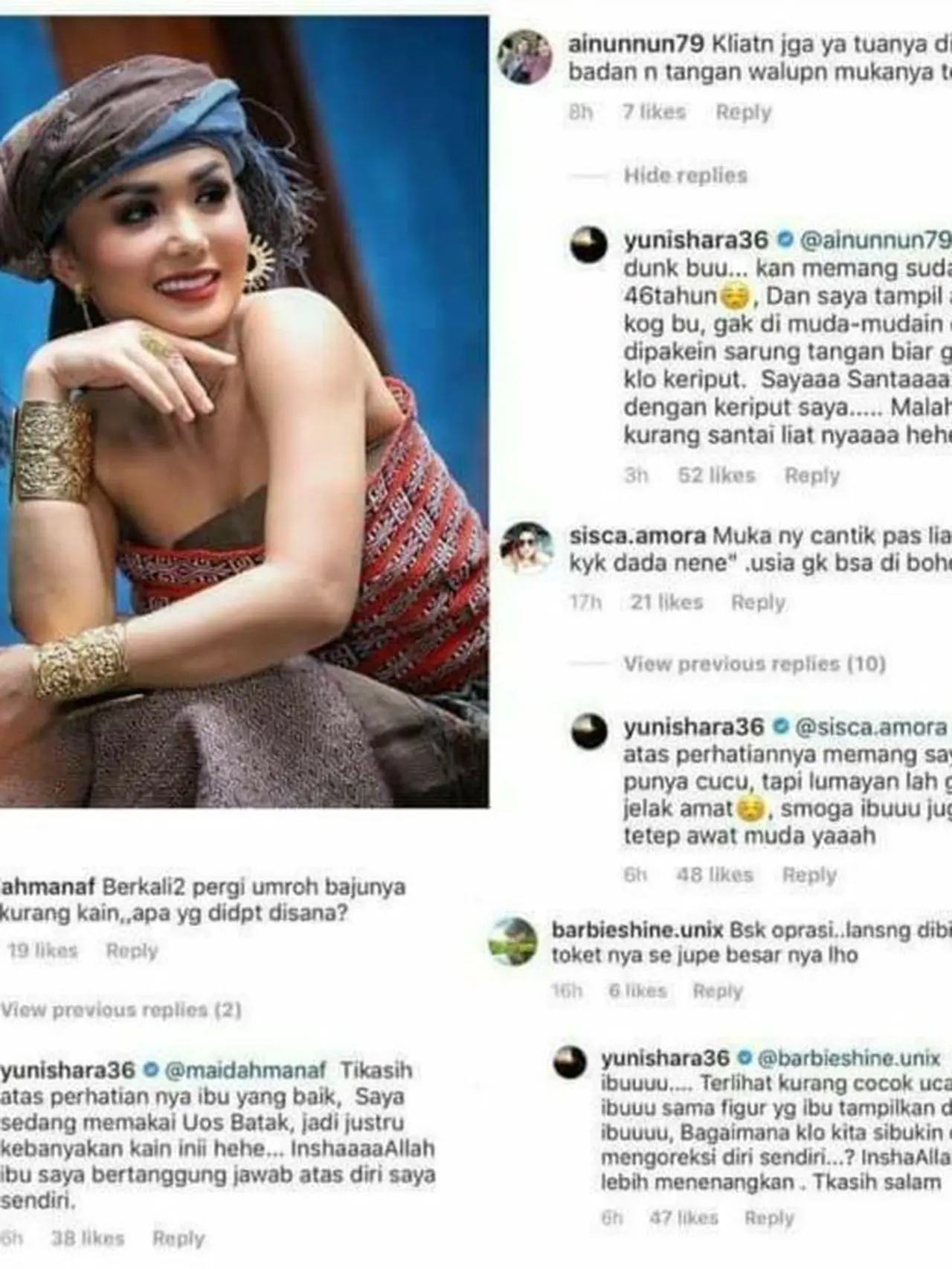 Yuni Shara Kalem dan Santai Tanggapi Bully-an Warganet soal ...