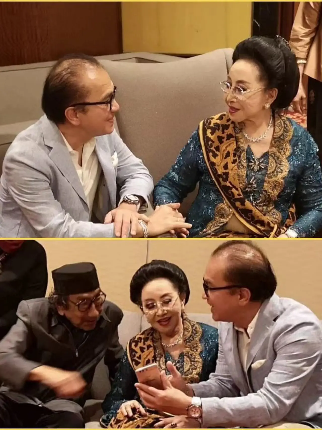 6 Potret Kenangan Seleb Bareng Mooryati Soedibyo, dr Reisa hingga Venna ...