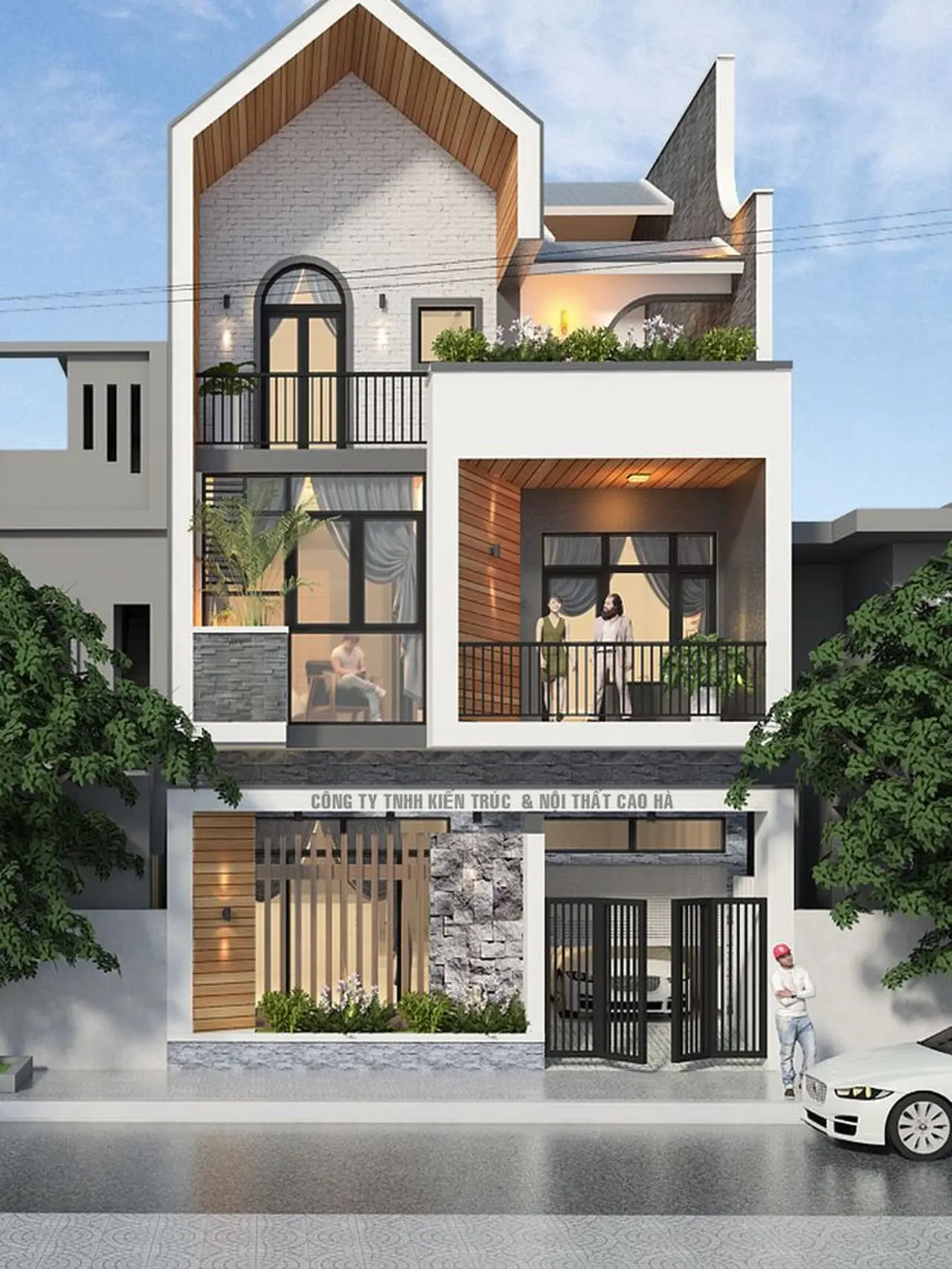 7 Desain Rumah Split Level Minimalis, Bikin Hunian Mungil Terasa Lega ...